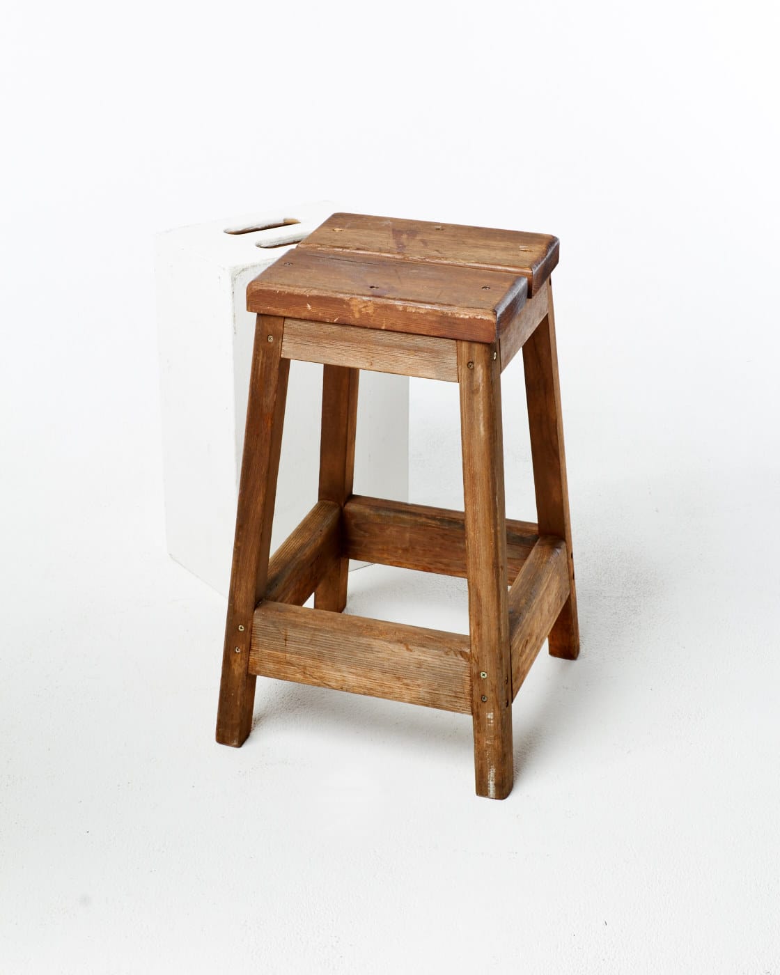 ST221 Pac Pedestal Stool Prop Rental - ACME Brooklyn